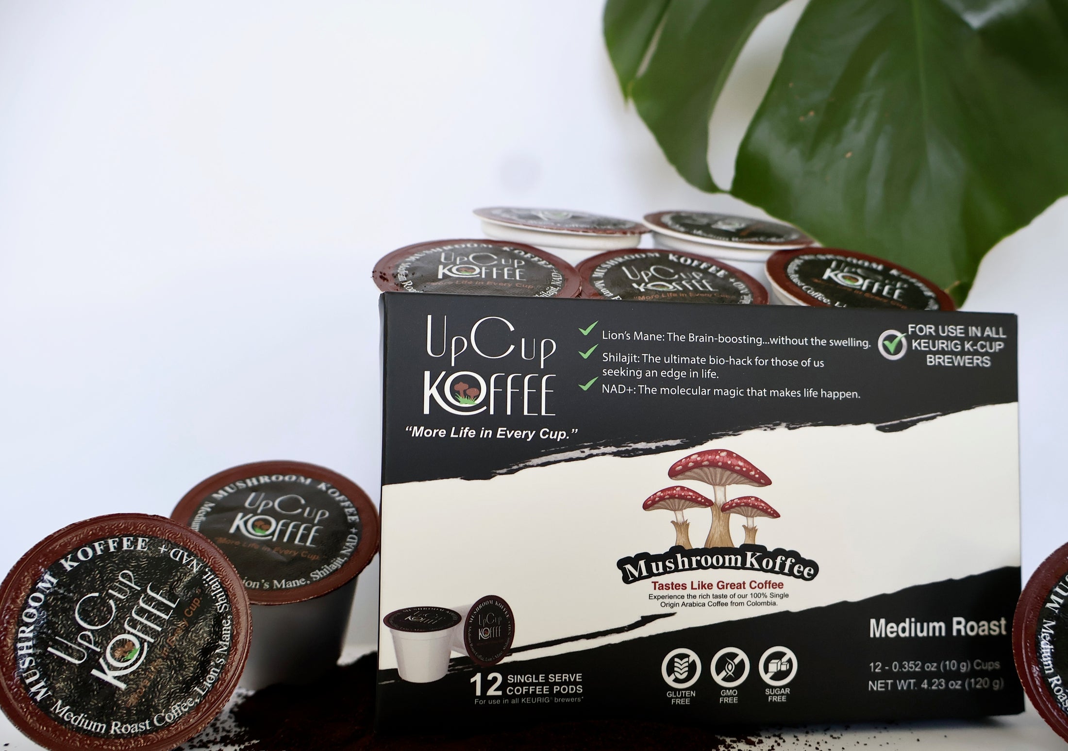 UpCup Koffee – Best Mushroom Coffee for Energy, Focus & Gut Health